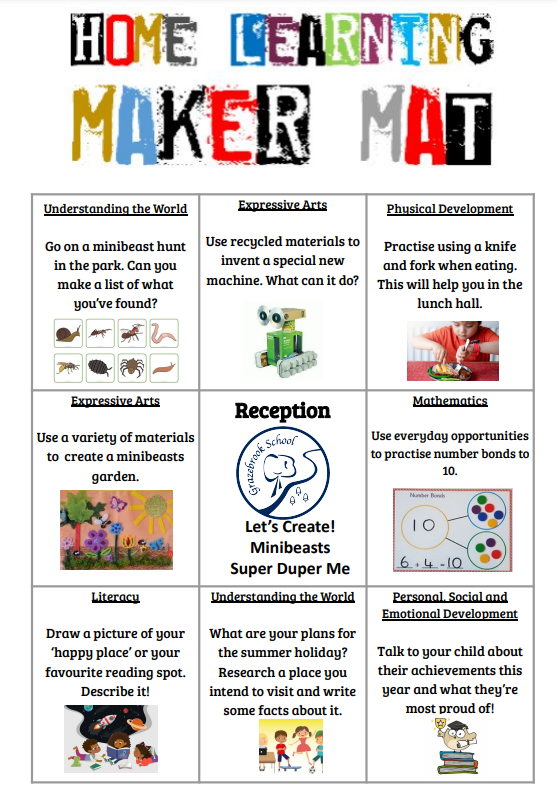 Grazebrook School - Reception